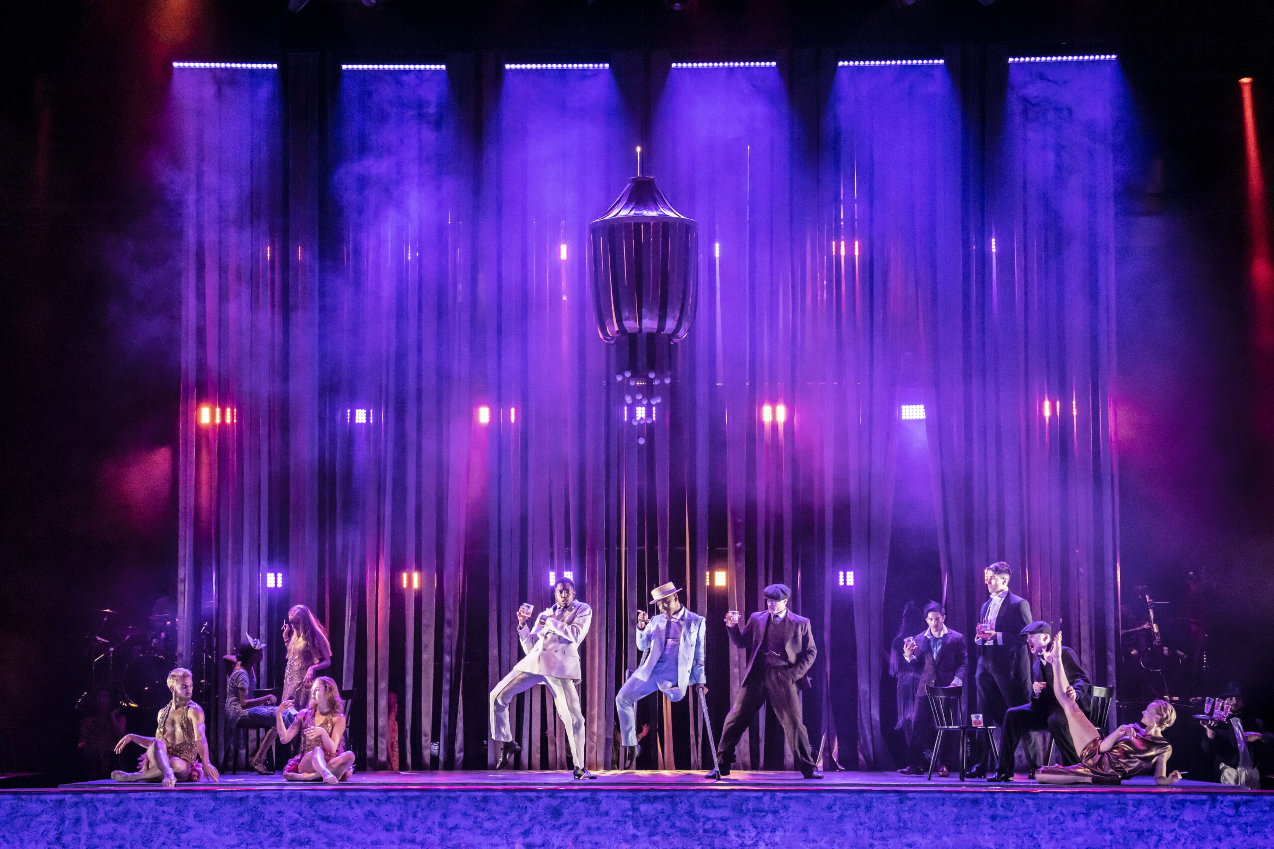 7. Center - Jeremiah (Prince Lyons), Barney (Musa Motha), John (Joseph ...